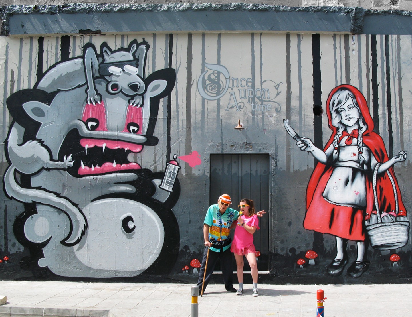 Latviešu graffiti mākslinieks Kiwie uzdarbojas Kiprā - nra.lv