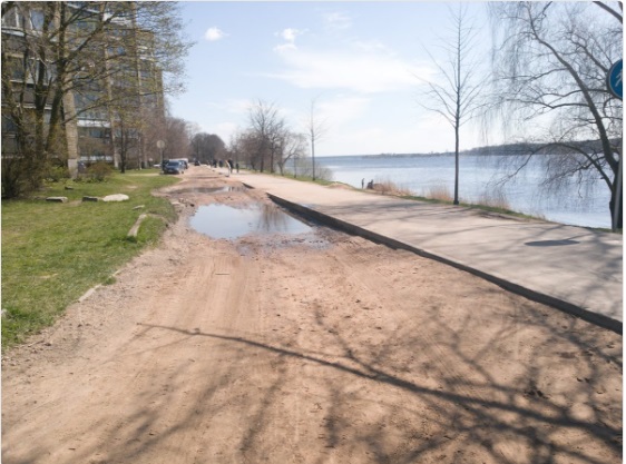 Iedzīvotāji: Ķengaraga promenādē atpūsties ir bīstami - nra.lv