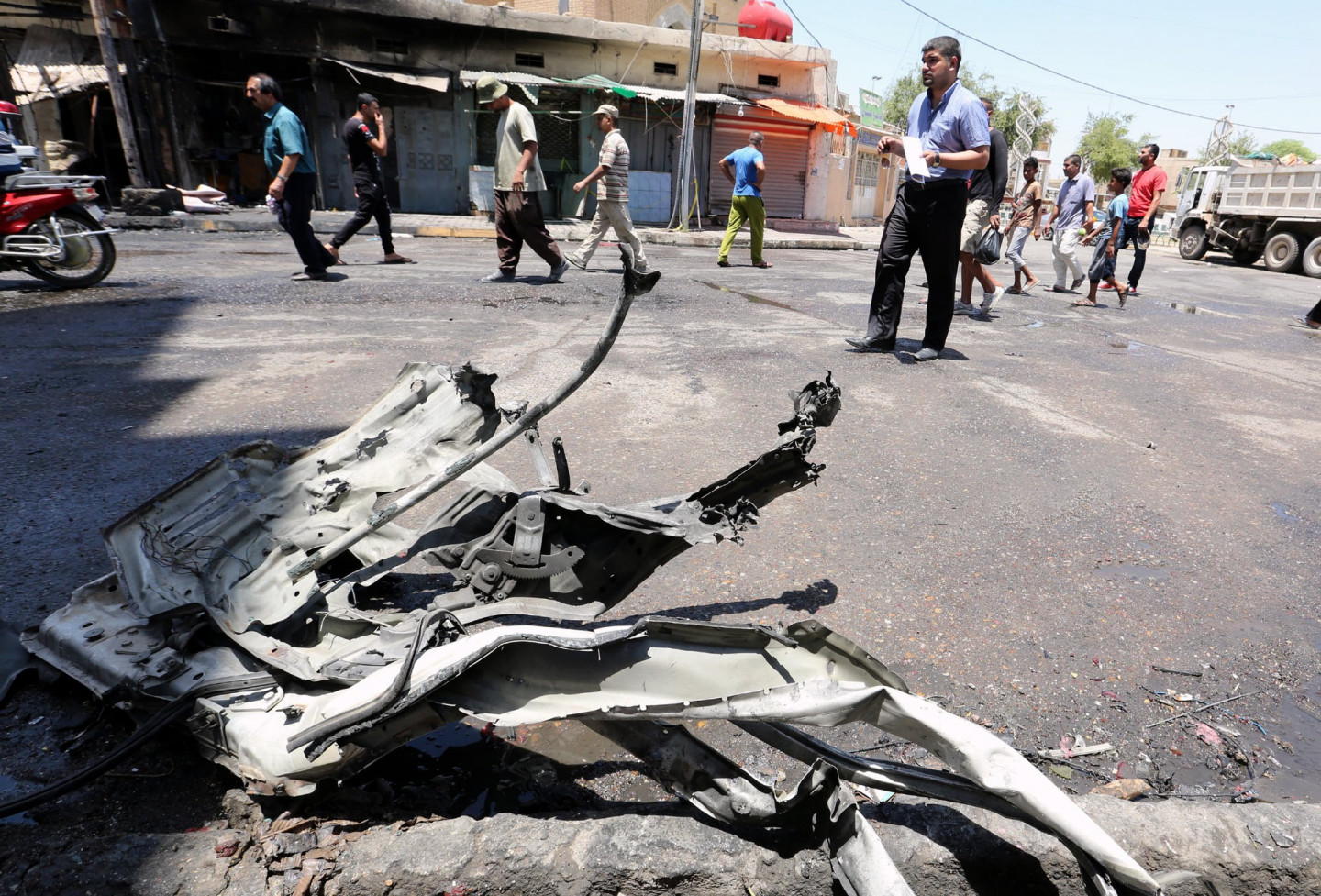 Asiņains terorakts Bagdādē; 27 bojāgājušie - nra.lv