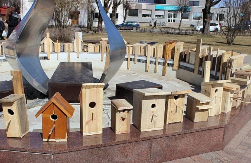 Gulbenes parkos būs vairāki desmiti jauni putnu būrīši - Foto - nra.lv