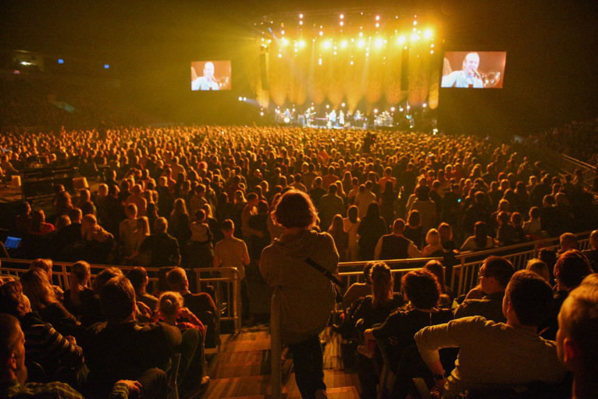 "The Sound Poets" grandiozais koncerts "Arēnā Rīga" - Foto - nra.lv