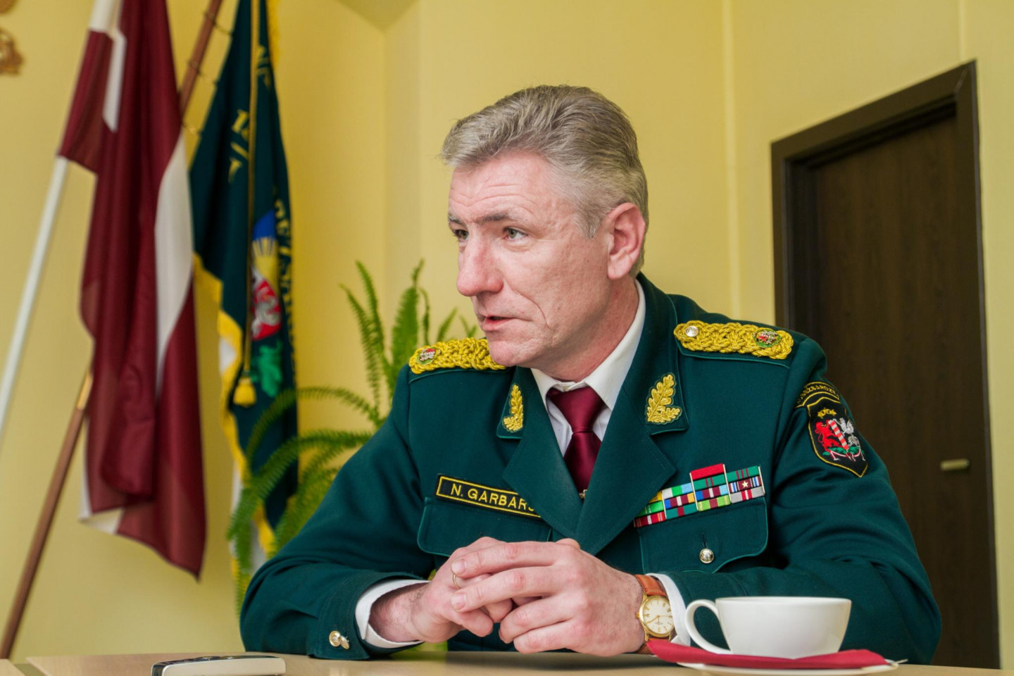 Robežsardzes priekšnieks Garbars aiziet no amata - nra.lv