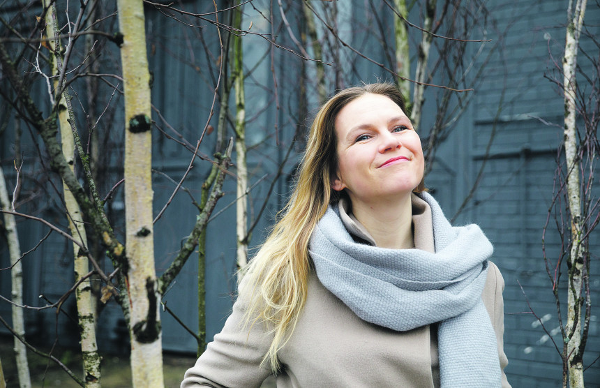 JRT izrādes "Zalkša līgava" aktrise Lauma Balode. Izvēle būt labam ...