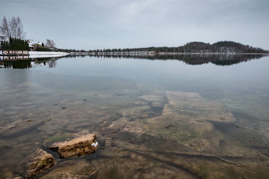 Sauriešu karjers ziemā - Foto - nra.lv