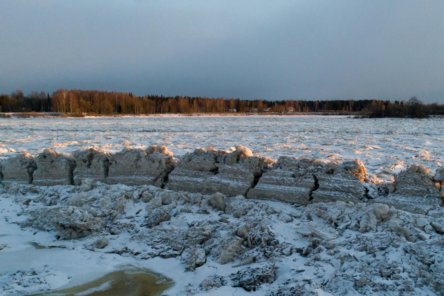 Ambainis: Pļaviņās situācija joprojām ir droša un plūdi nedraud - nra.lv