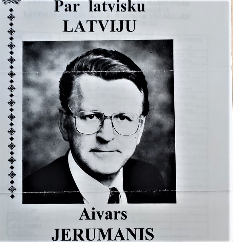 Mūžībā aizsaukts latviešu trimdas politiķis Aivars Jerumanis - nra.lv