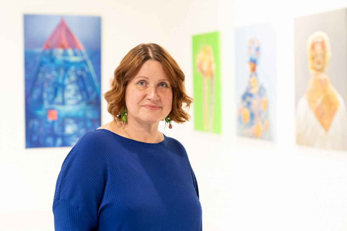 Gleznotāja Ieva Liepiņa: Laiks ir baiļu pilns - nra.lv