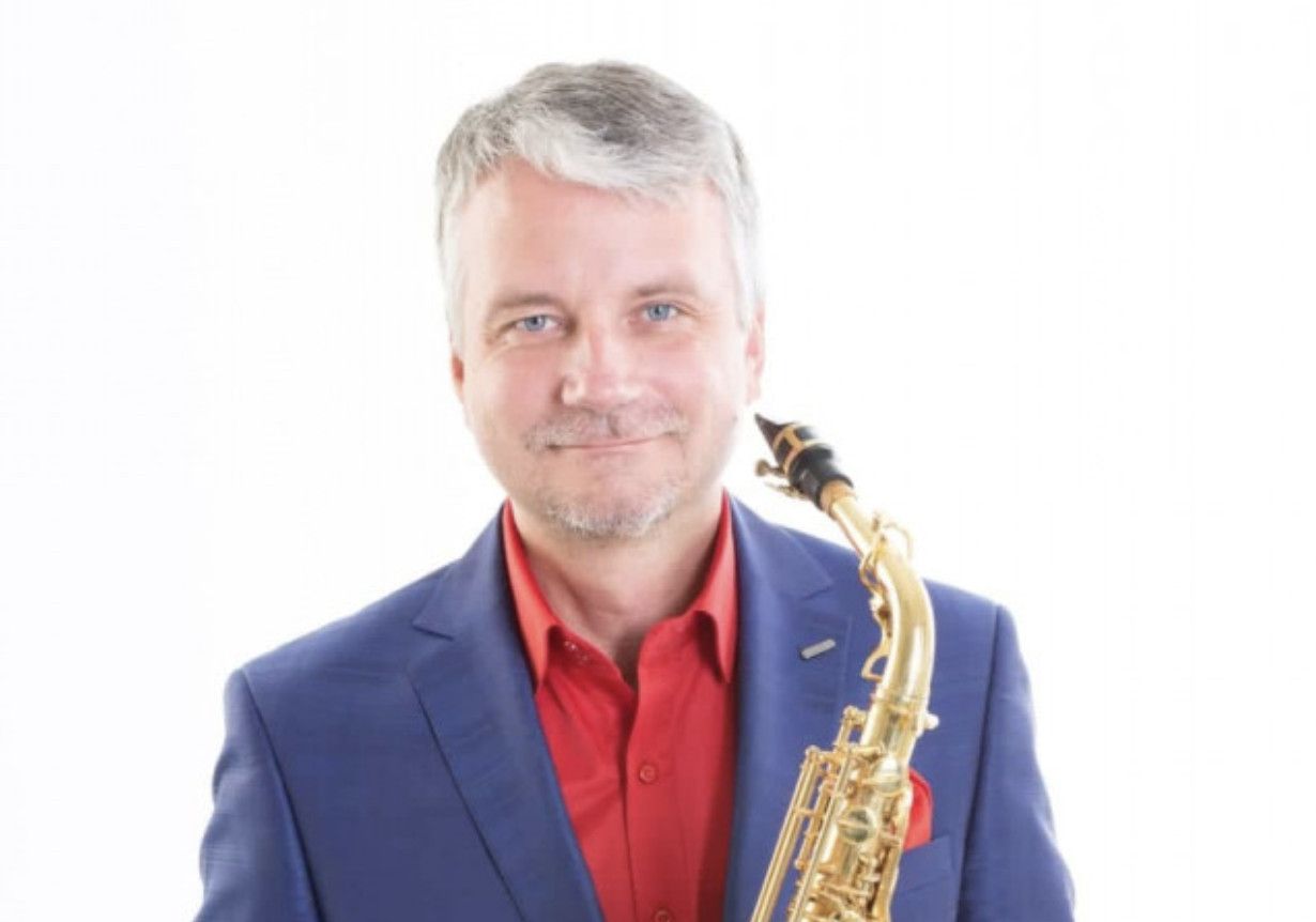 Romantiskais saksofonists Raivo Stašans aicina uz diska prezentāciju ...