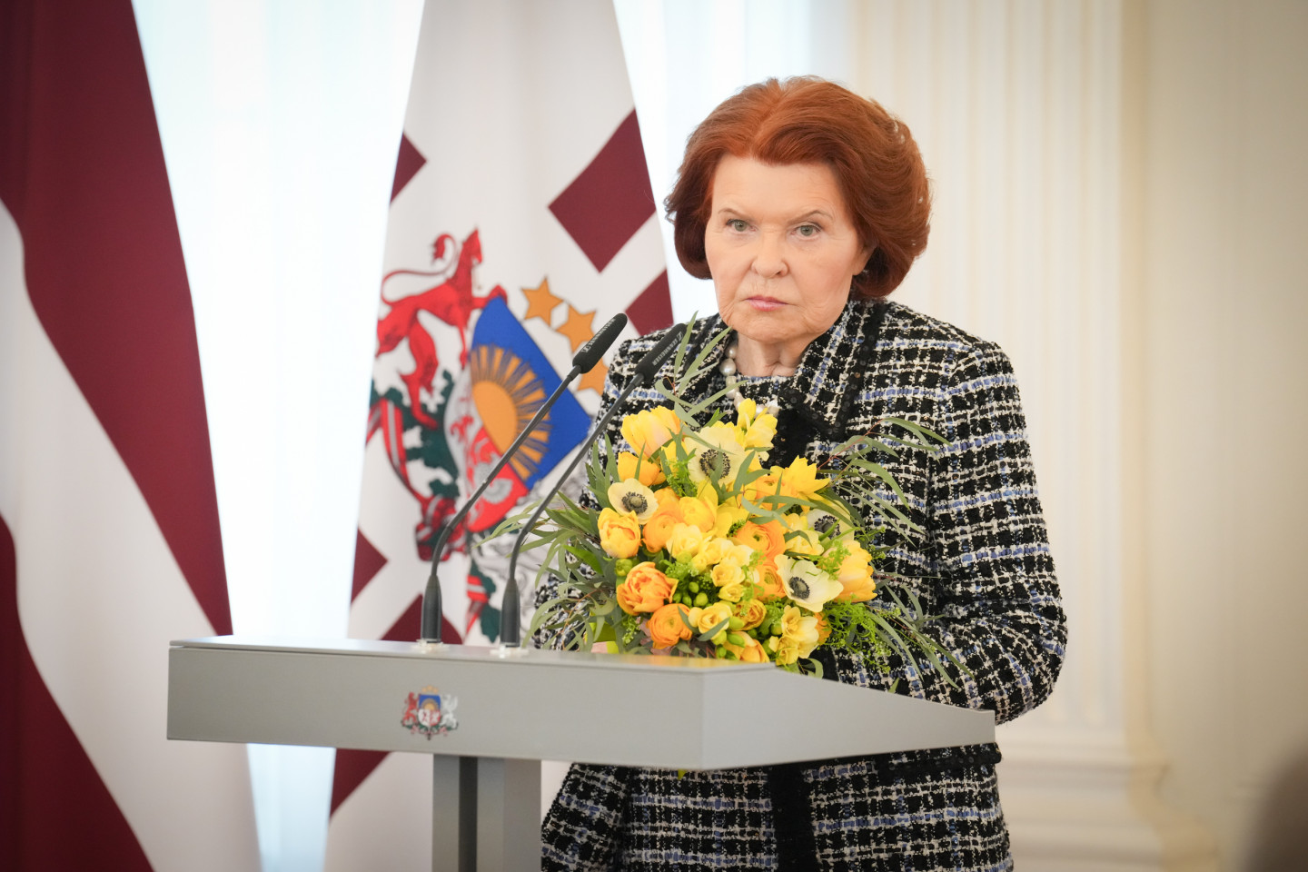 Vaira Vīķe-Freiberga: naidnieks darīja visu, lai mēs neiestātos NATO ...