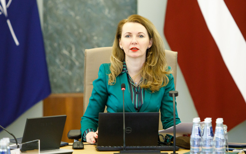 Uz laiku premjeres un ārlietu ministra pienākumus pildīs Lībiņa-Egnere - nra.lv