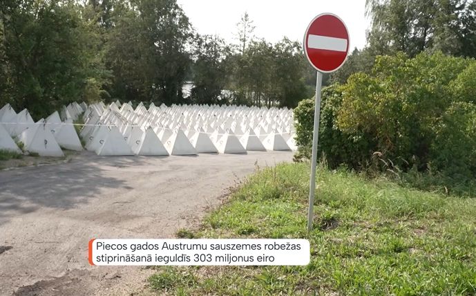 Austrumu pierobežā savesti "pūķa zobi" un "prettanku eži", kas tiks ...