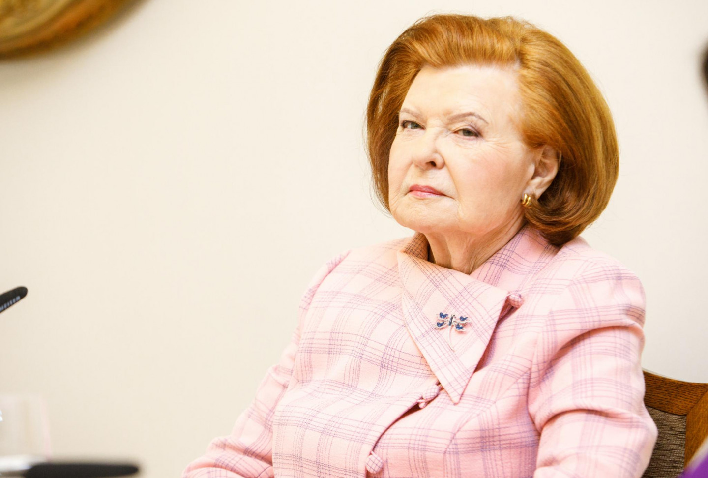 Vaira Vīķe-Freiberga: Ir sāpes un grūtības ar tādu nodilušu organismu ...