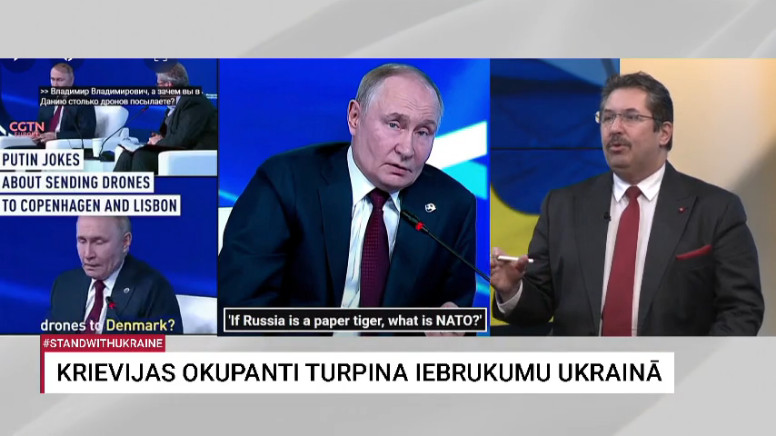 Rajevs: Putins sācis nesaprotami jokot, laikam kļuvis vecs - nra.lv