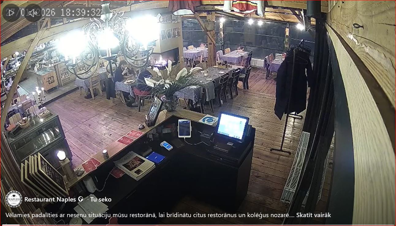 Restorāns Rīgā brīdina par "dine and dash" krāpniekiem - nra.lv